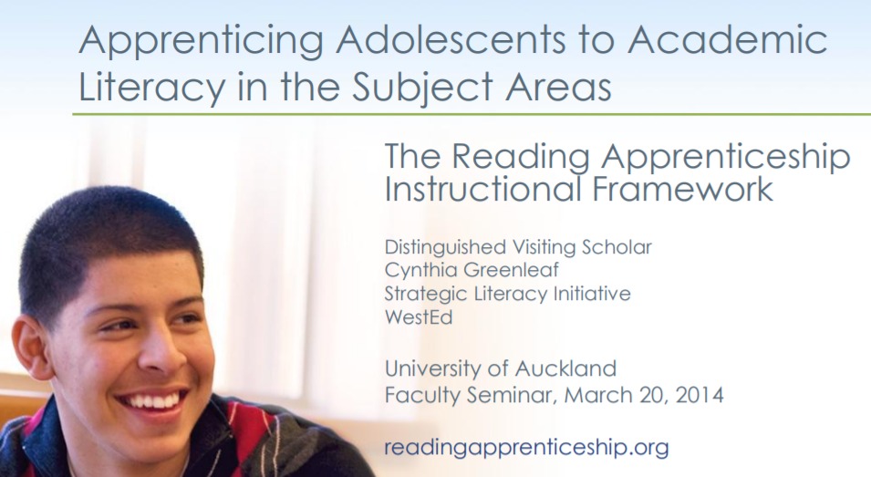 Apprenticing Adolescents to Academic Literacy in the Subject Areas ...
