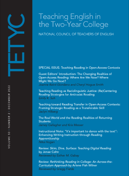 “It’s Important to Dance with the Text” – Reading Apprenticeship